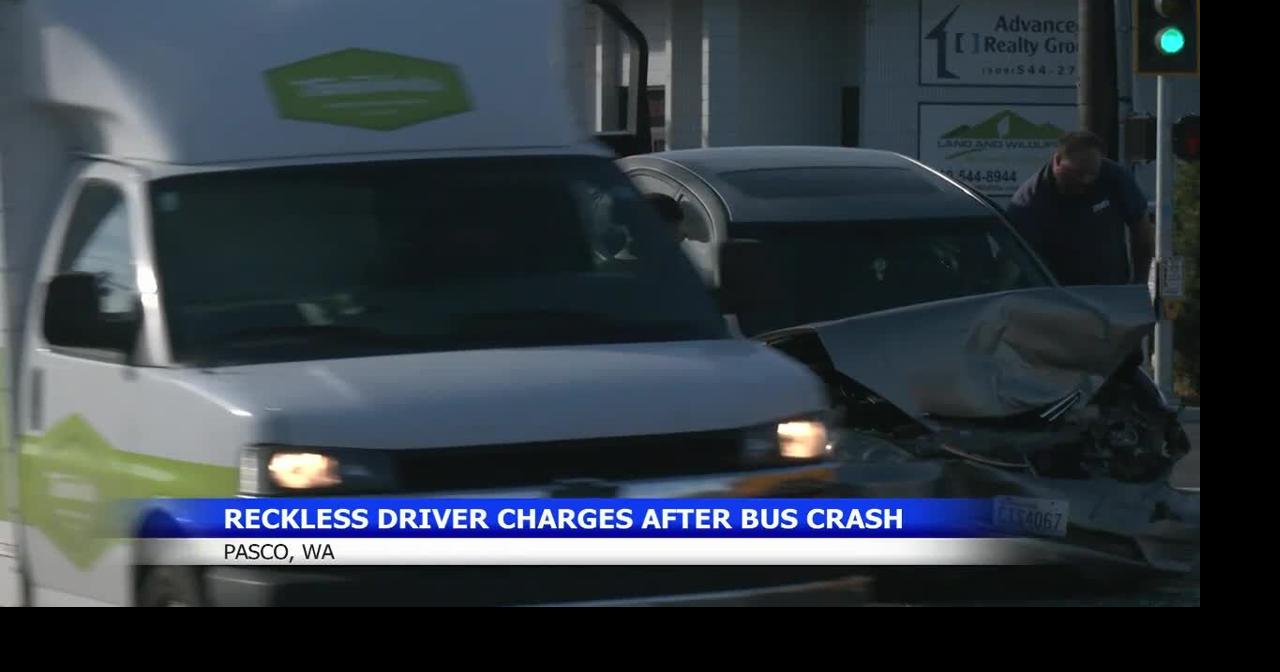 Reckless driver crashed into school bus in Pasco, five cars damaged ...