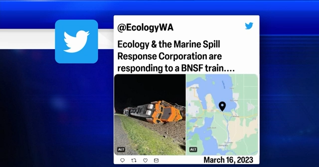 BNSF train derails in Anacortes, spilling estimated 5,000 gallons of ...