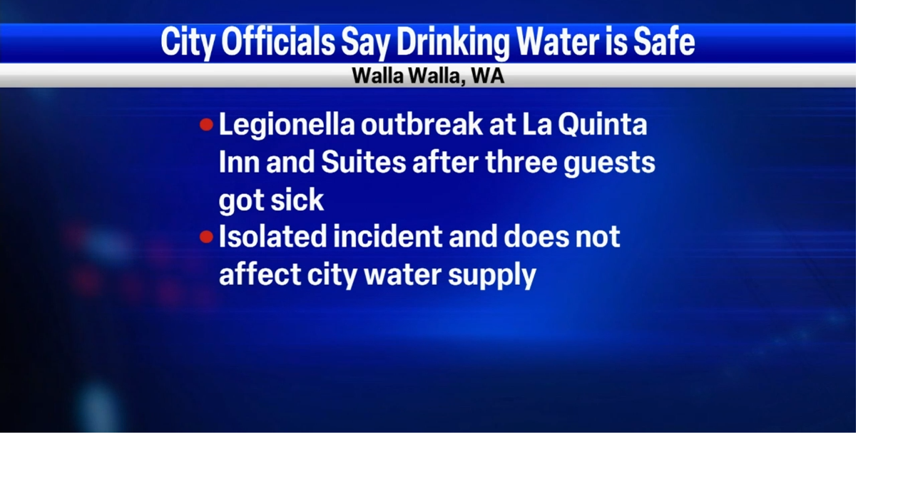 Officials say Walla Walla water safe despite contamination at hotel ...