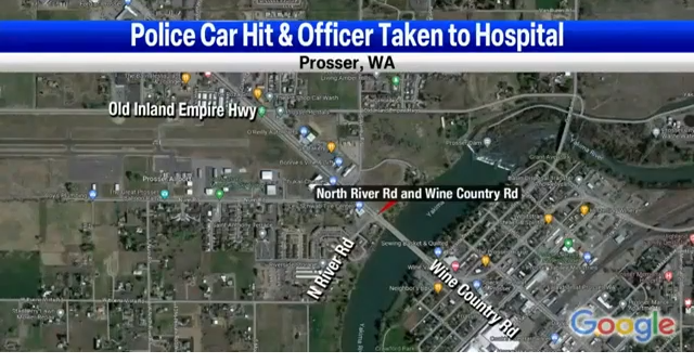 Prosser PD Officer hospitalized after crash | News | nbcrightnow.com