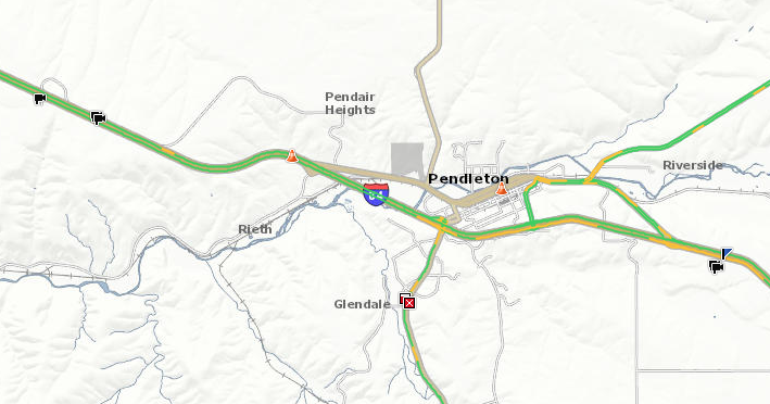 US 395 near Pendleton reopened as crews contain 80-acre wildfire | News | nbcrightnow.com