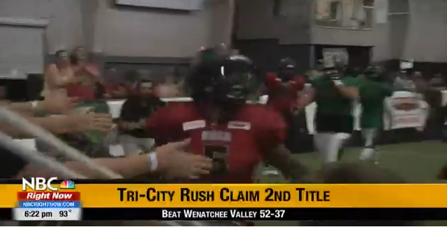 Tri-City Rush Win 2nd Championship | Area Sports | nbcrightnow.com