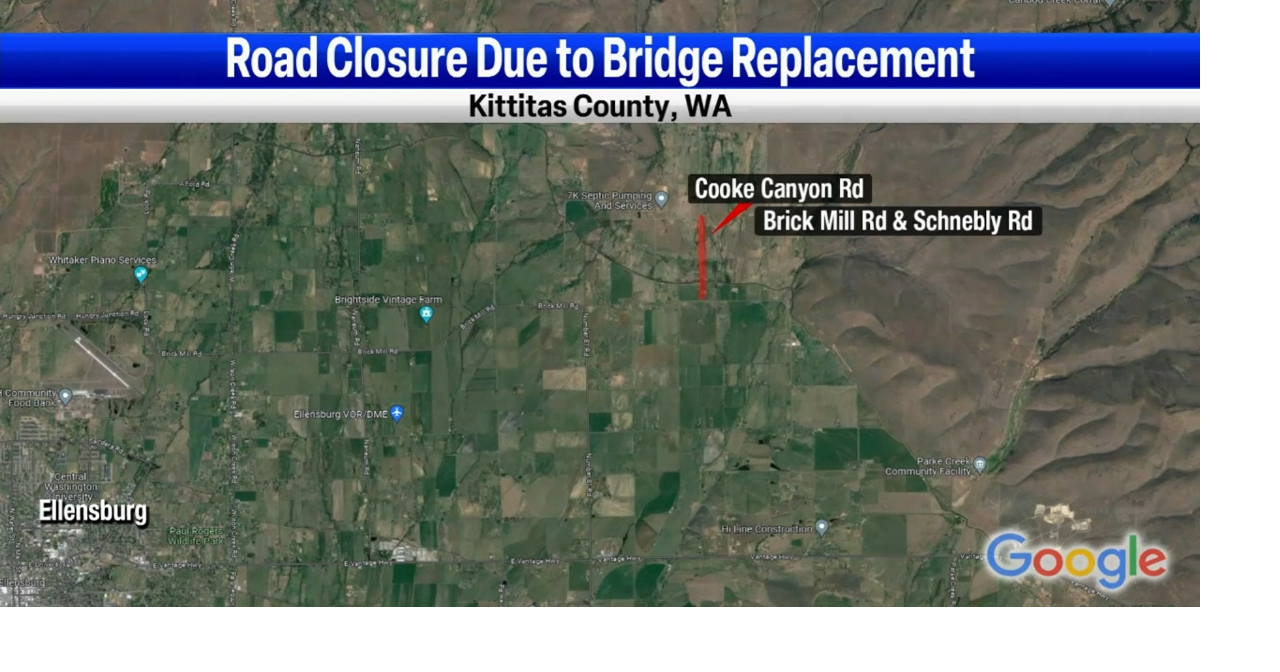 Cooke Canyon Road in Kittitas County to close for six months | News ...