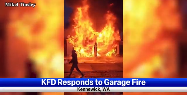 Fire in Kennewick destroys garage, damages home | News | nbcrightnow.com