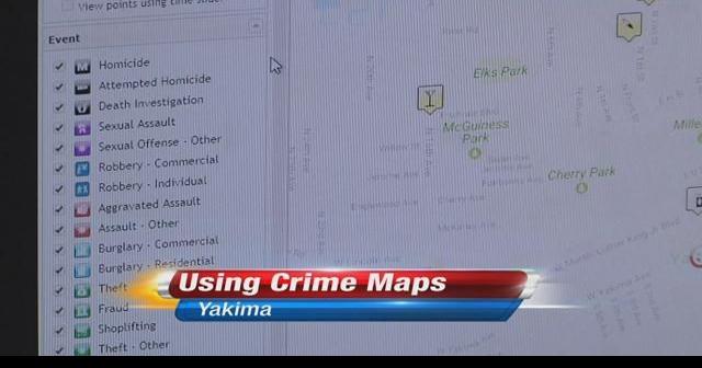 Yakima PD encourages use of crime map websites | Archives | nbcrightnow.com