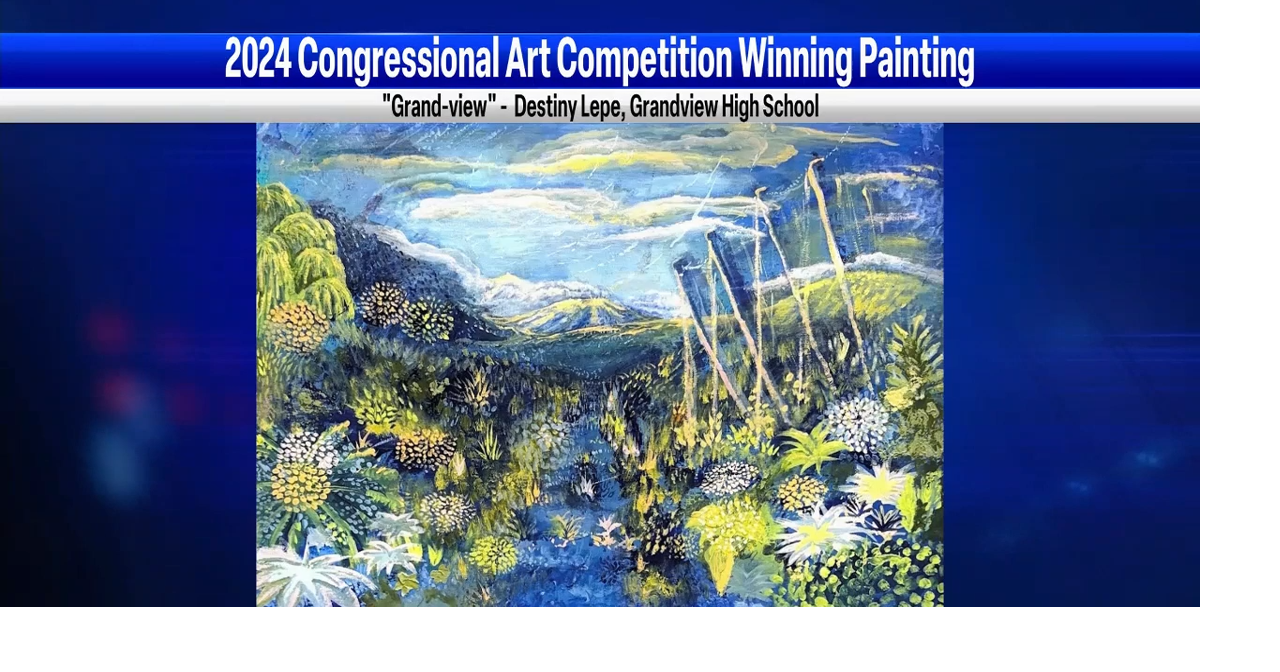Grandview sophomore wins 2024 Congressional Art Competition | News ...