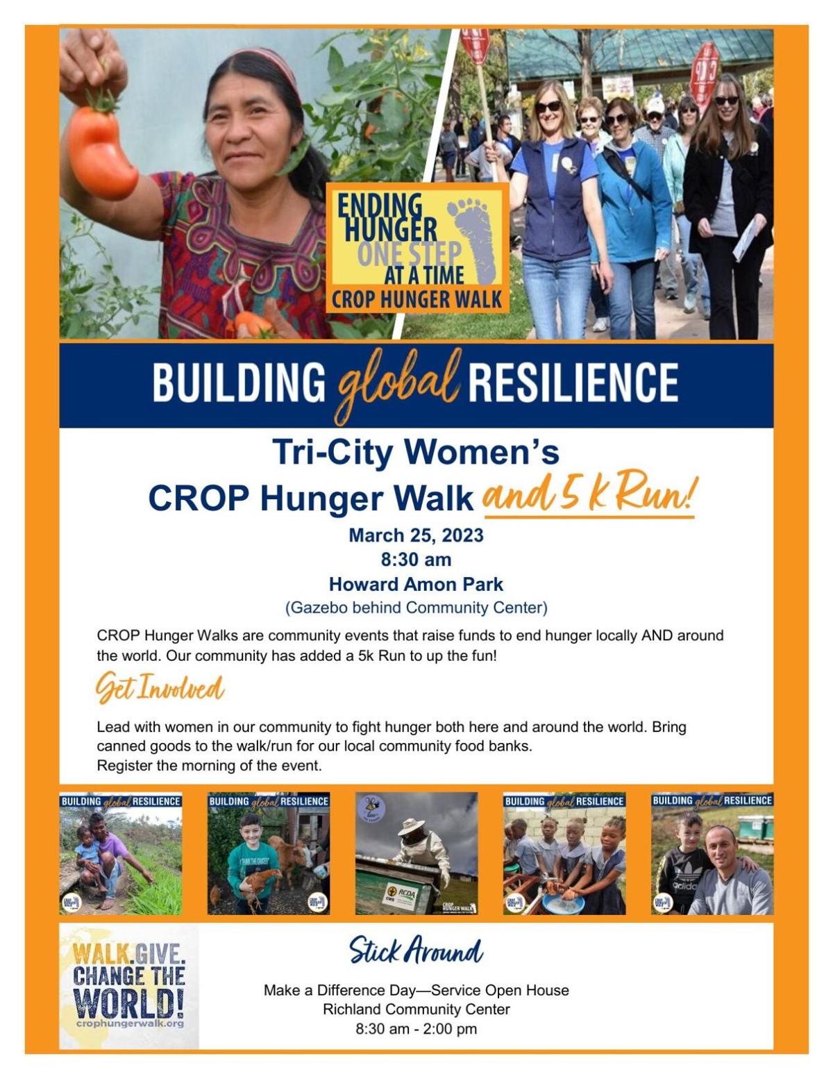CROP Hunger Walk, 5k Run will be held for Tri-Cities women | News ...
