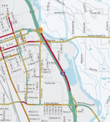 I-82 map | | nbcrightnow.com