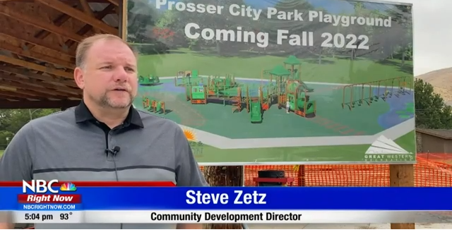City of Prosser replacing the Playground of Dreams; more changes coming ...
