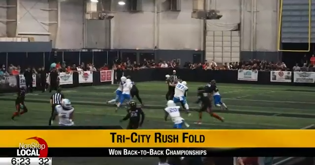 Tri-City Rush Fold | Area Sports | nbcrightnow.com