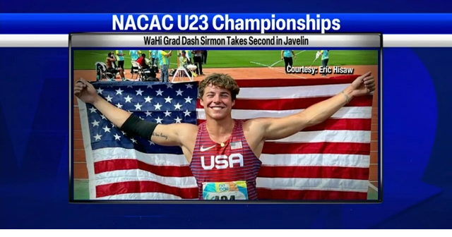 Dash Sirmon brings home silver at U23 NACAC Championships | Nonstop ...