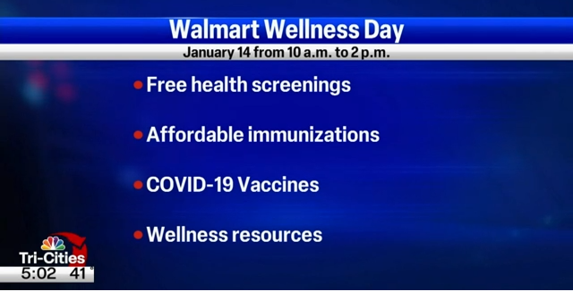 Free health screenings available at Walmart wellness day on January 14 ...