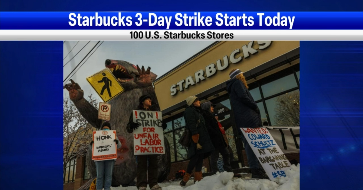 Starbucks Baristas To Walk Out Today Top Video