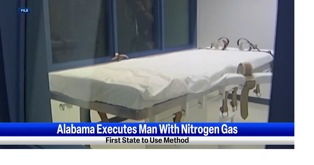 First nitrogen gas execution in Alabama | Northwest & National News ...