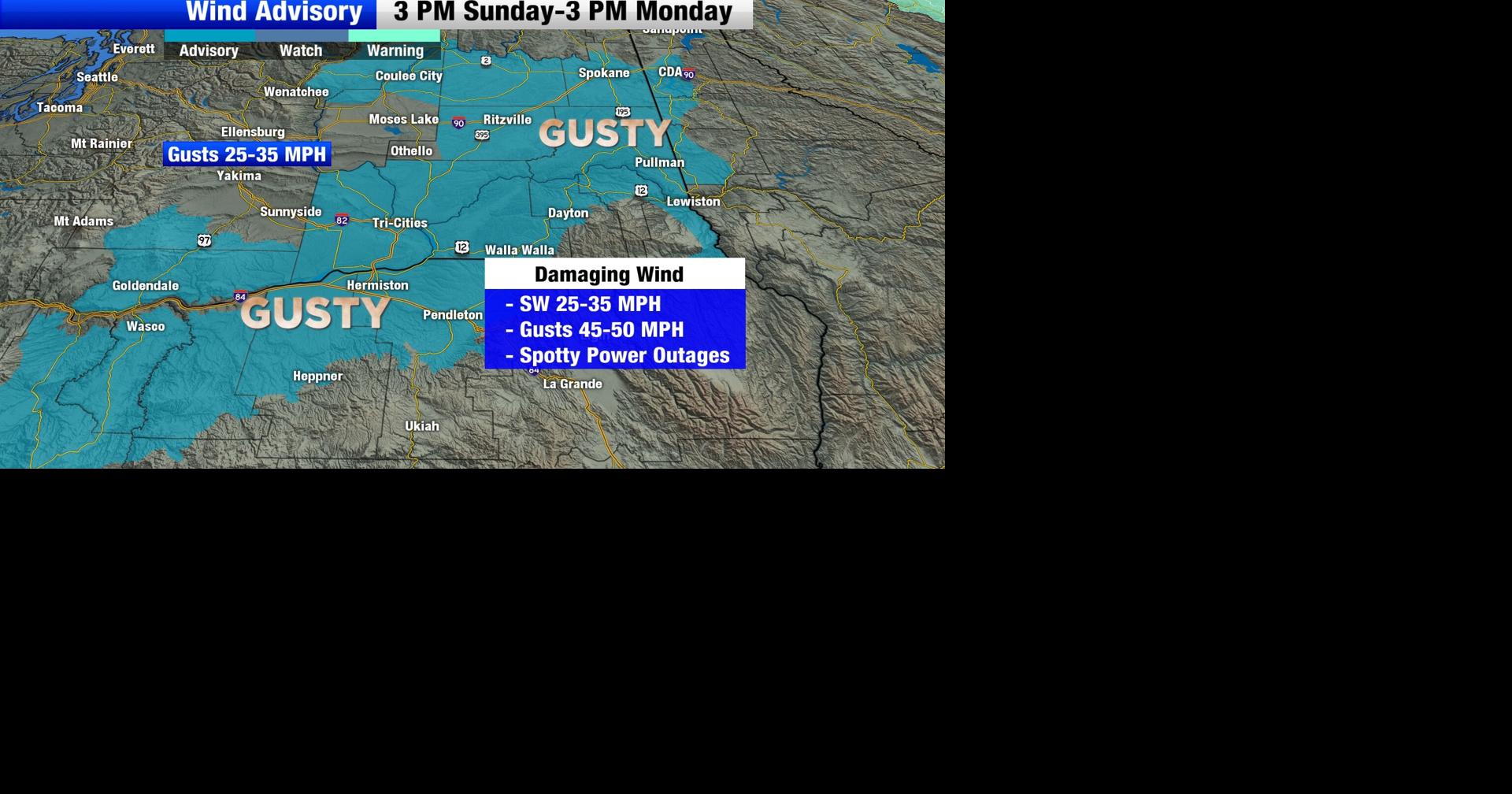 Big weekend changes - Gusty winds and heavy mountain snow. | Weather ...