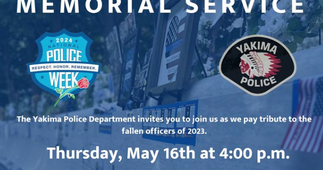 Police Week Memorial Service set for Sarg Hubbard Park in Yakima on May ...