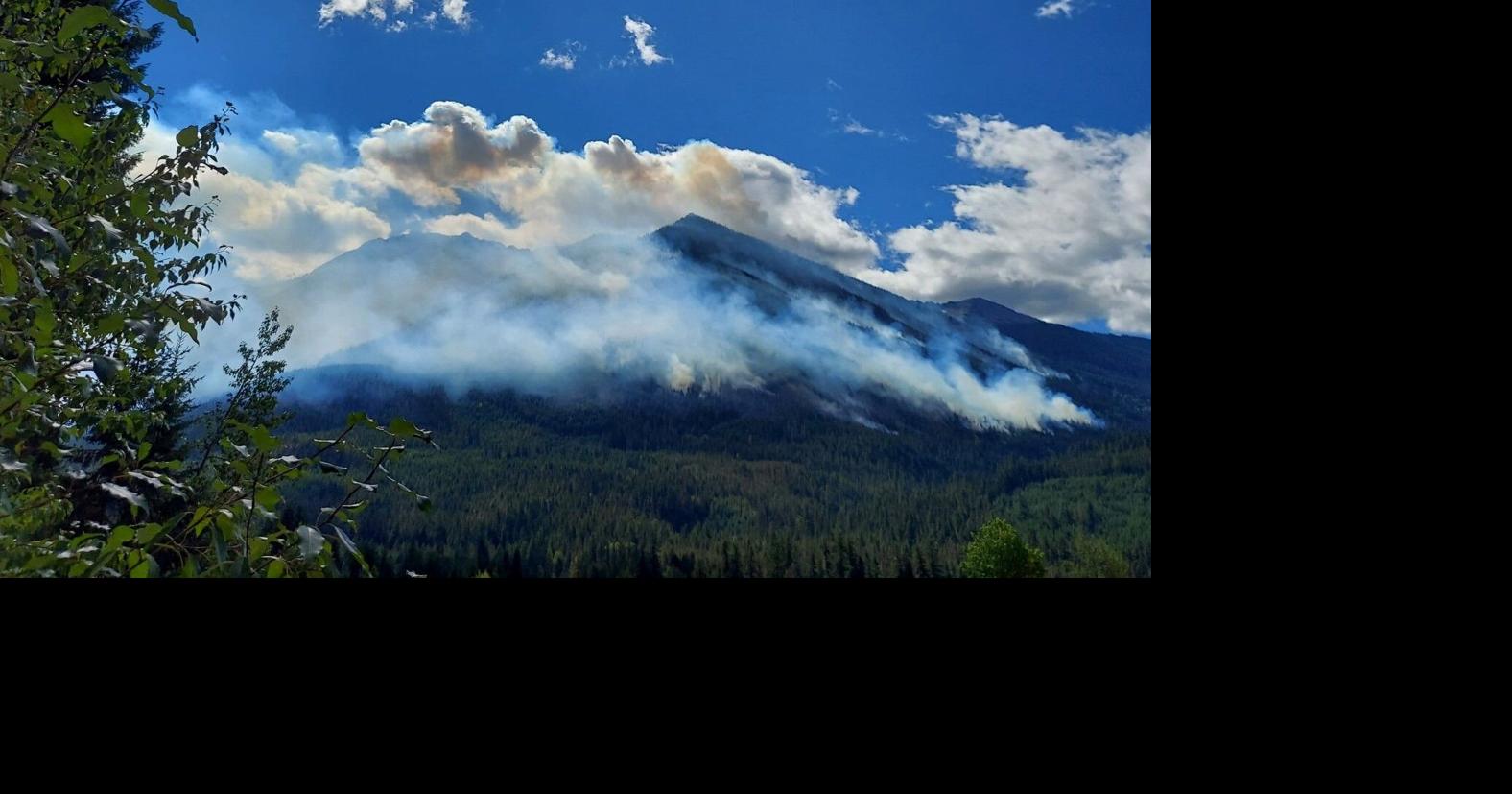 Fire above Lake Wenatchee made a significant run over the weekend ...