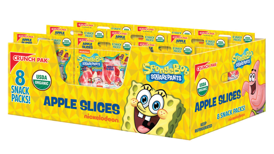 Crunch Pak packaging features SpongeBob | Wenatchee Valley & NCW ...