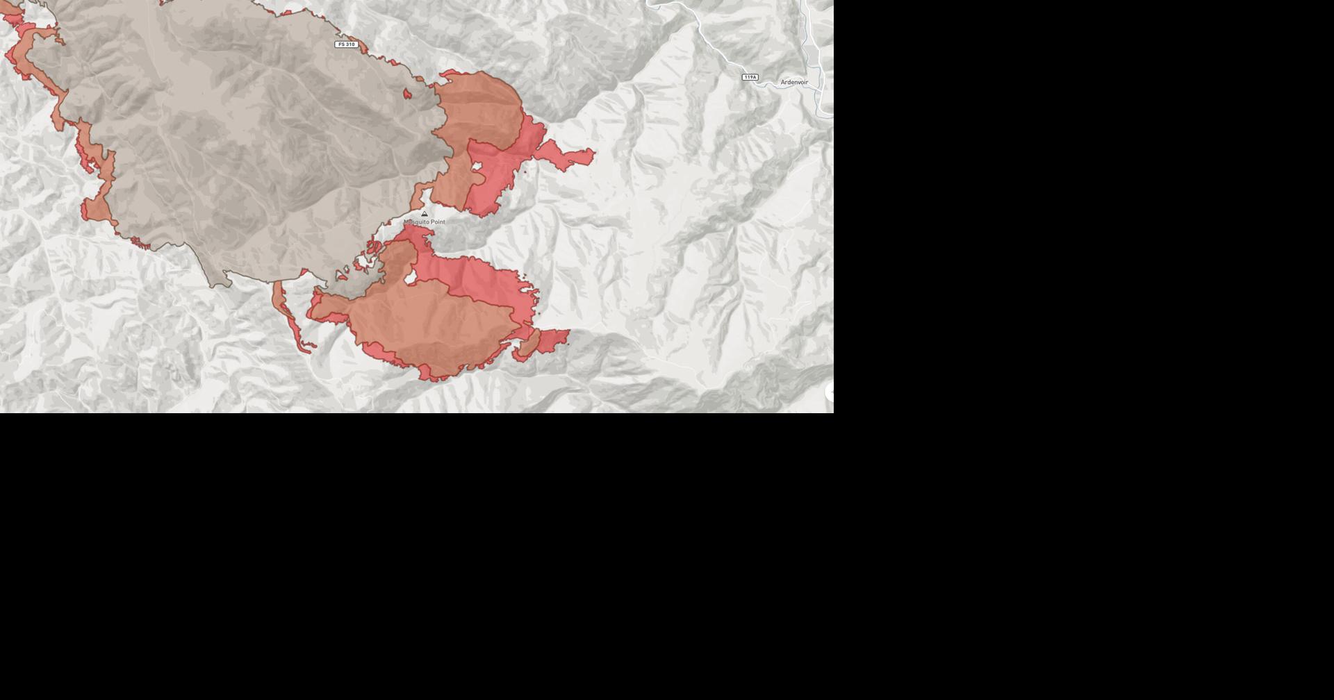 Lower Sugarloaf Fire growth intensifies evacuation warnings around ...