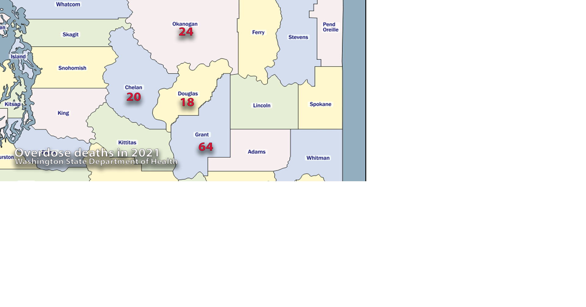 Drug overdose deaths show sharp increase in North Central Washington ...