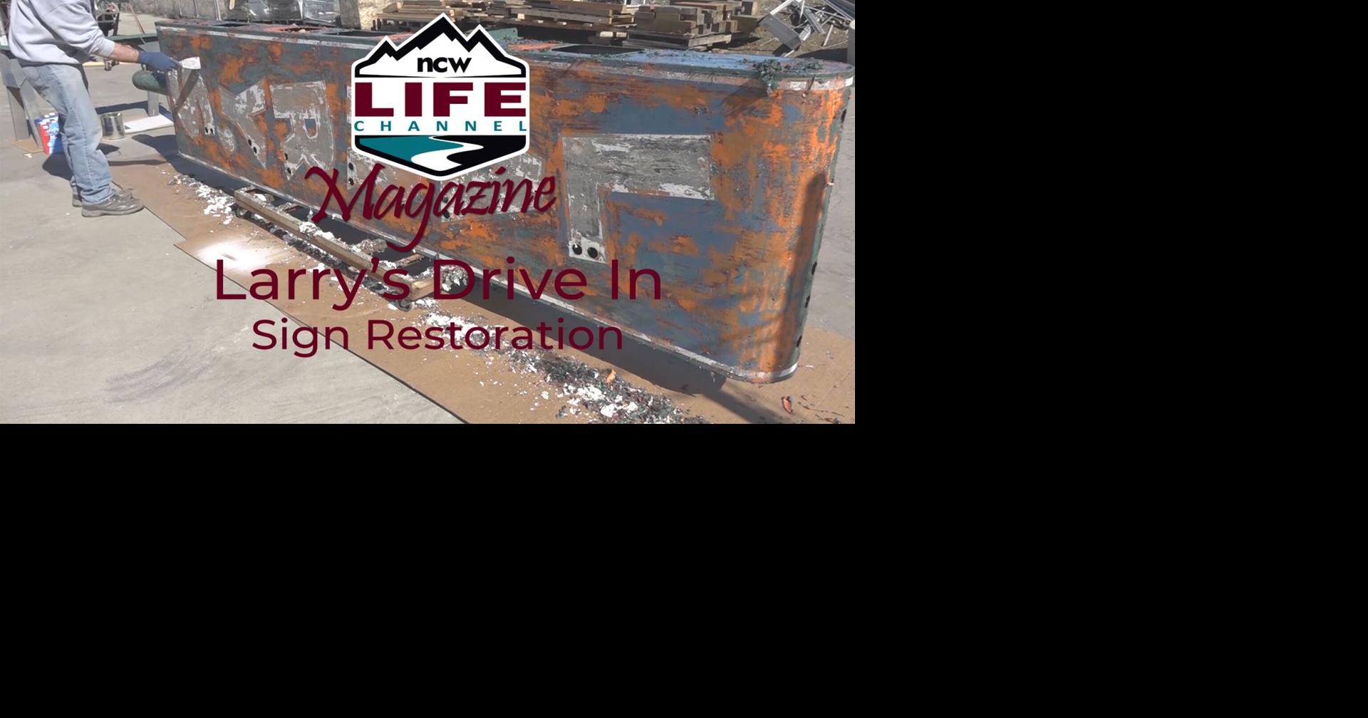NCWLIFE Magazine: Larry’s Drive In Sign Restoration | News | ncwlife.com
