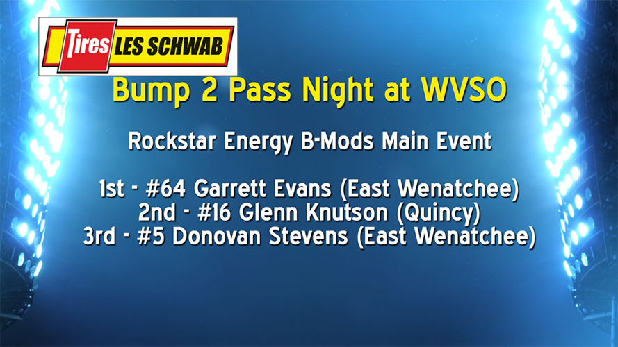 Auburn's Timlick wins Bump 2 Pass night at WVSO | Sports | ncwlife.com