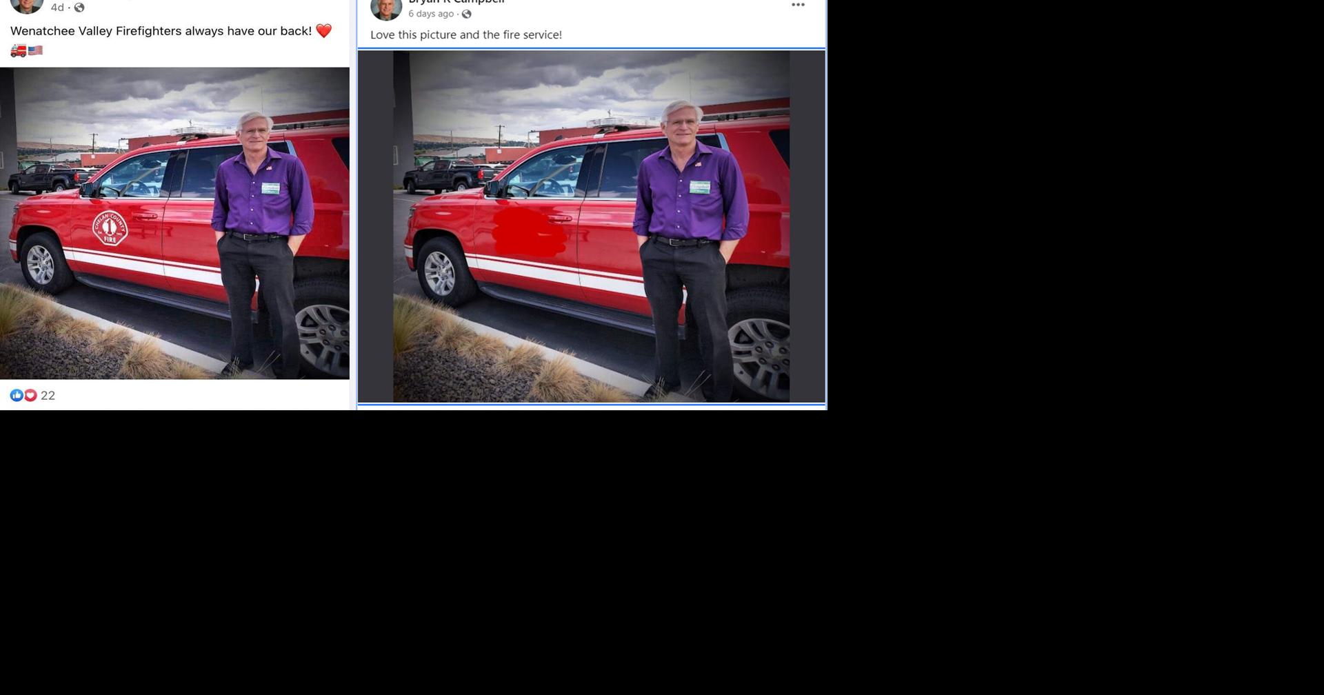Fire agency raps Campbell mayor campaign over firetruck photo | News ...