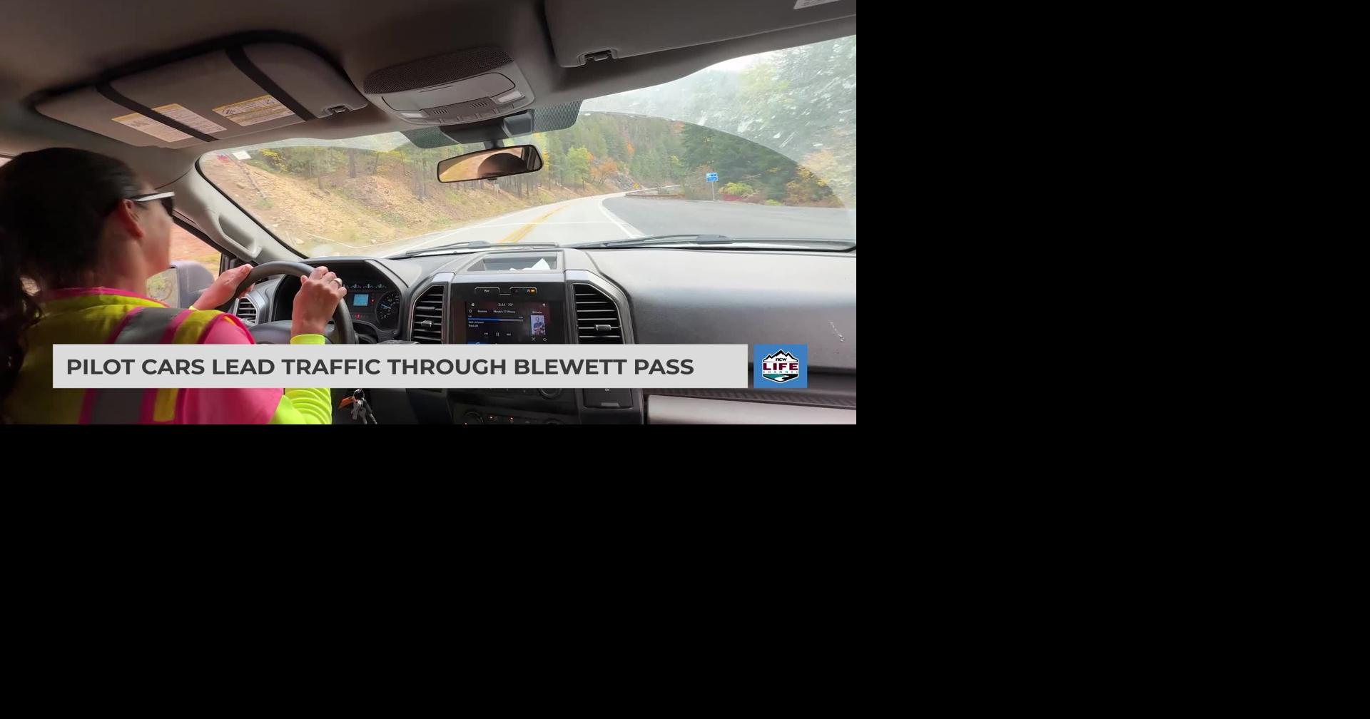 Pilot cars lead traffic through Blewett Pass | Videos | ncwlife.com