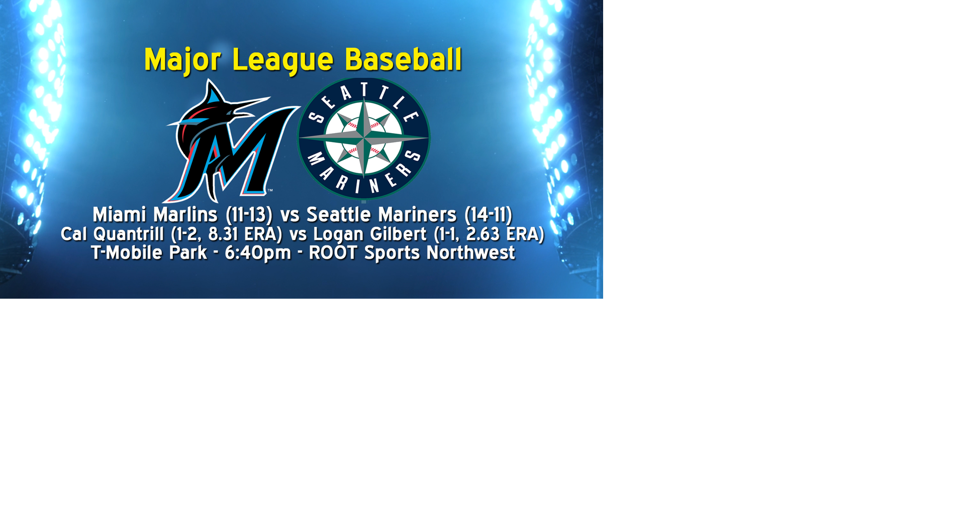 Mariners host Marlins | Sports | ncwlife.com