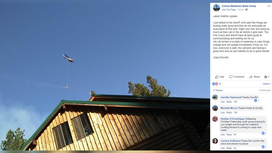 Camas Fire: 300 acres and growing | Wenatchee Valley & NCW | ncwlife.com