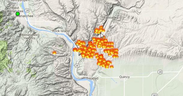 Crews Continue to Battle Wenatchee Area Fires | Wenatchee Valley & NCW ...