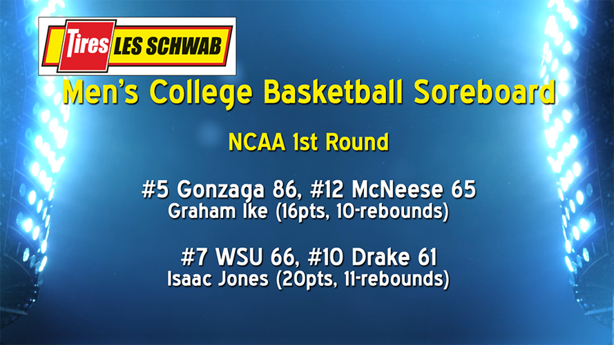 Gonzaga and WSU pass first-round NCAA test | Sports | ncwlife.com