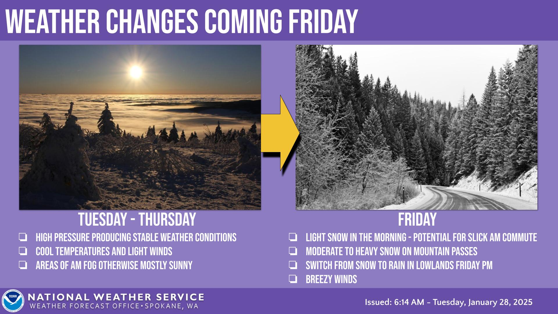 Wet Weather Pattern to Begin February | Weather | ncwlife.com