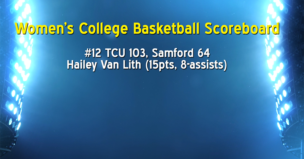 Hailey with 15 and 8 to help TCU to victory | Sports | ncwlife.com