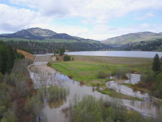 Severe flooding in Conconully washes out Broadway Bridge | News ...