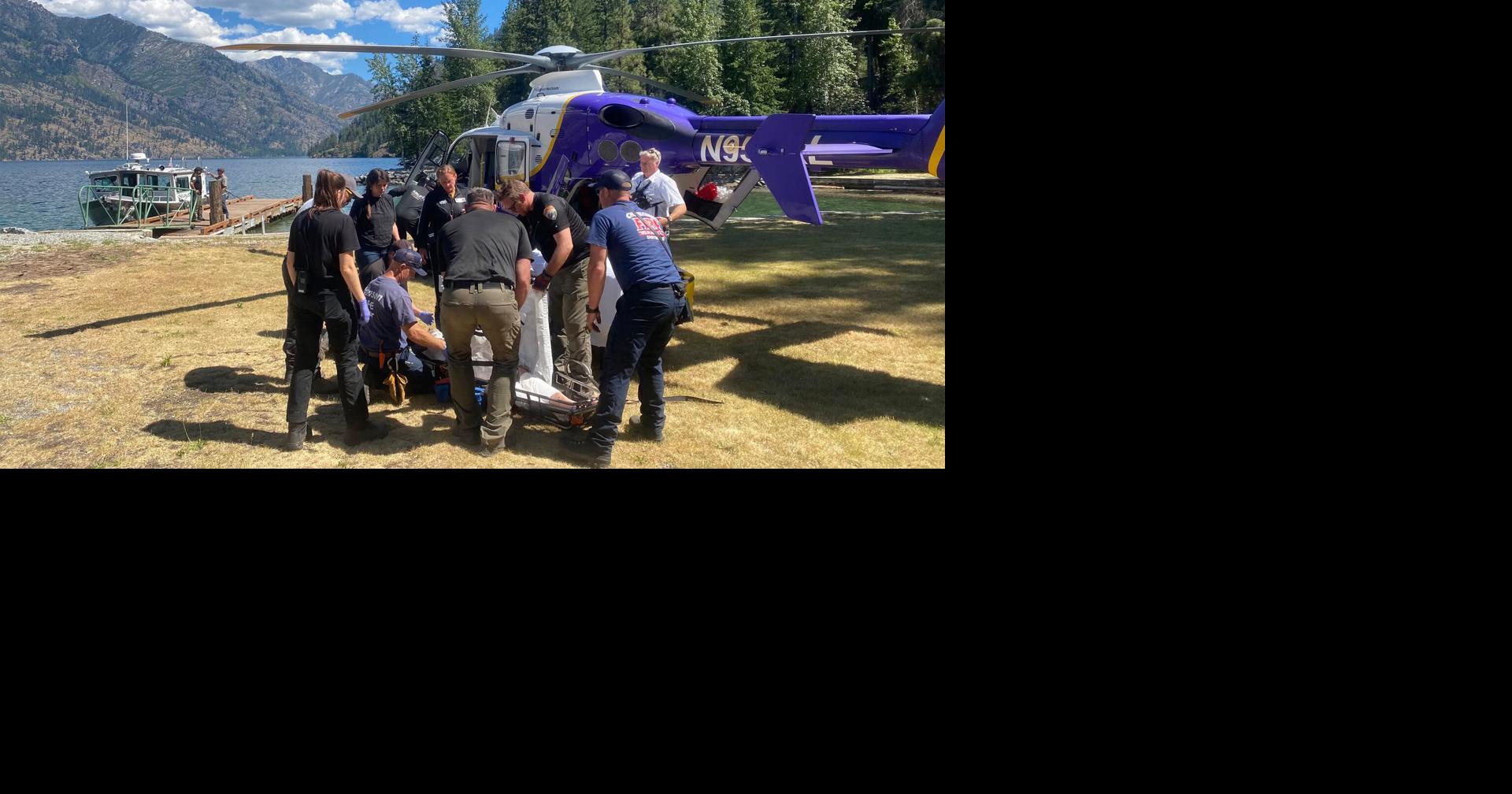 Injured Lake Chelan hiker rescued by boat, air | News | ncwlife.com