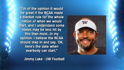 UW coach Jimmy Lake says NCAA should set a start date | Local | ncwlife.com