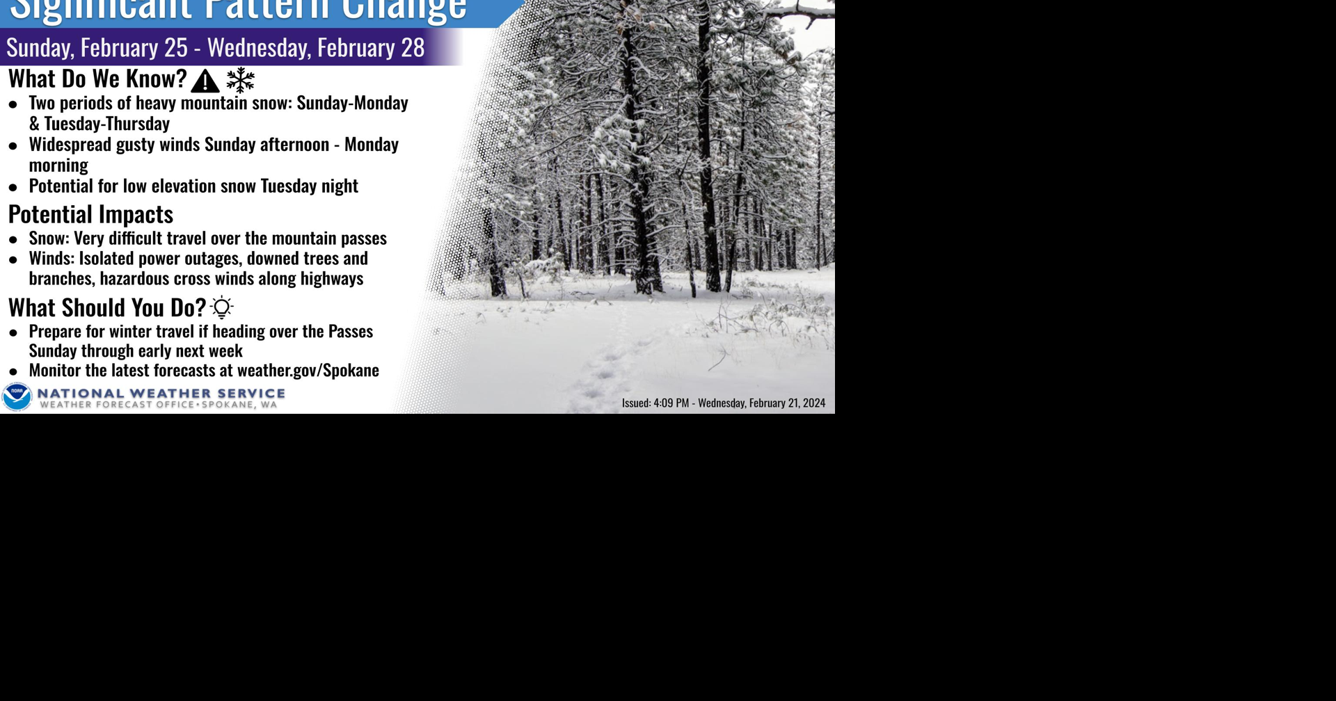 Weather Pattern Change Sunday | Weather | ncwlife.com