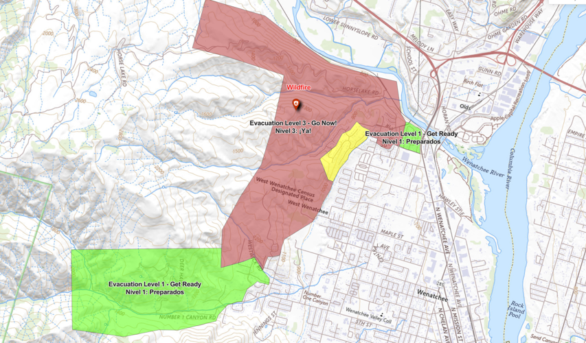 Update: Horselake fire, now known as Balsam Root Fire, reaches 250 ...