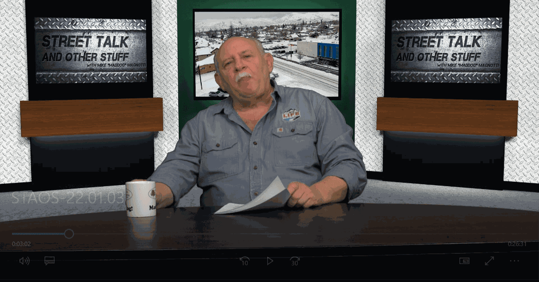 Street Talk and Other Stuff – January 3rd 2022 | Street Talk & Other ...