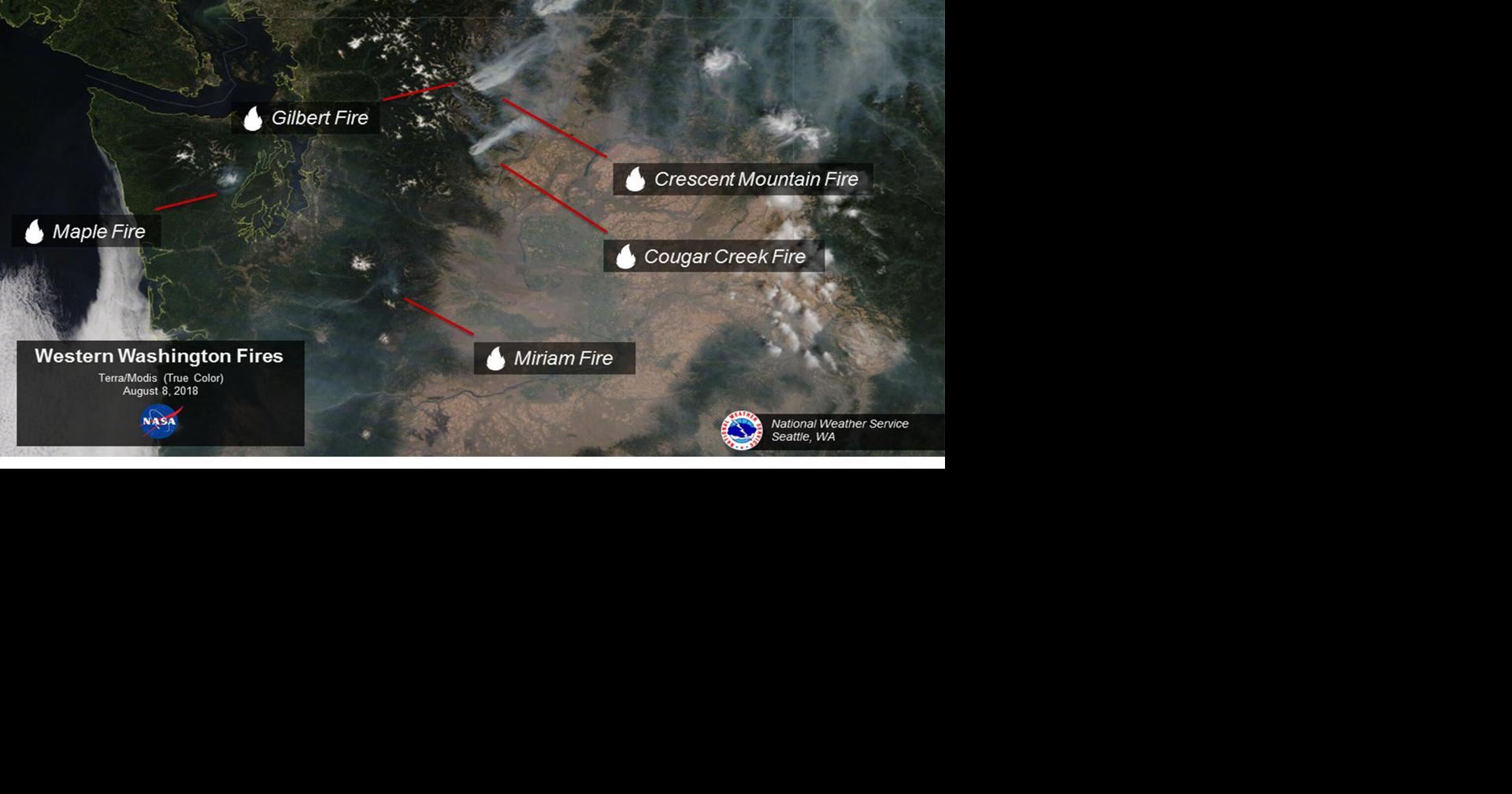 Area fires prompt air quality warning | Wenatchee Valley & NCW ...