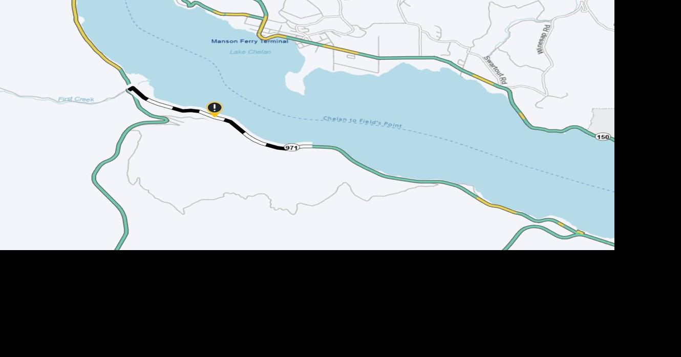 Rockslide closes portion of Highway 971 near Chelan | Wenatchee Valley ...
