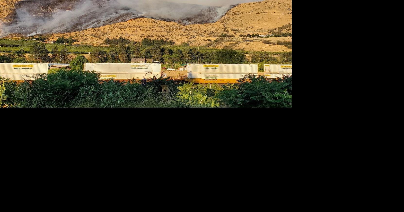 Wide area outside Wenatchee under Level 3 evacuation notice from fire ...