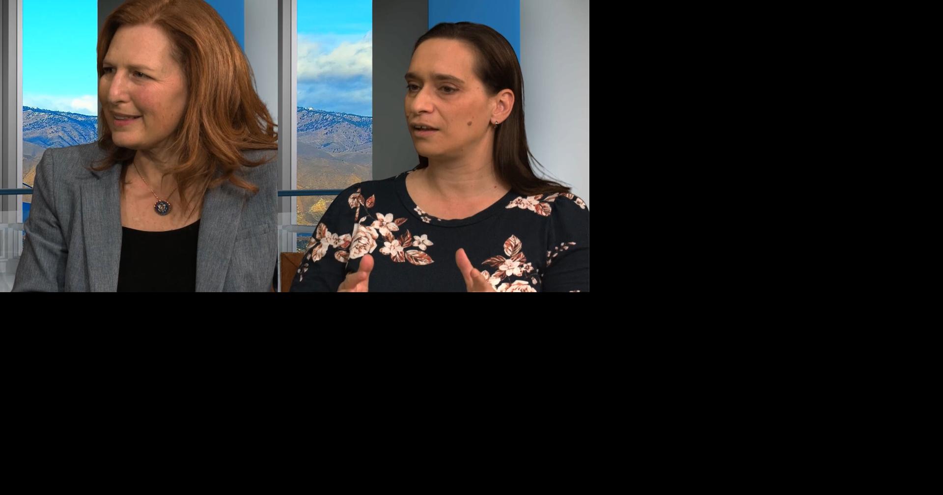 U.S. Rep. Kim Schrier and Veterans Service Officer Sarah Simonson on ...