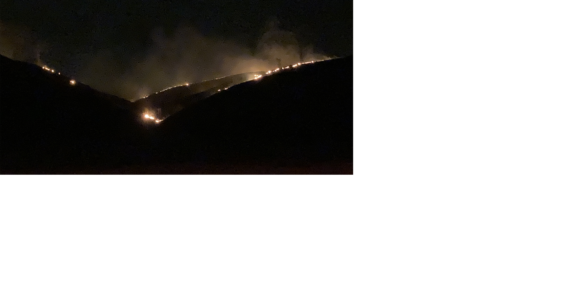 Palisades Road Fire sparks late Monday night | News | ncwlife.com