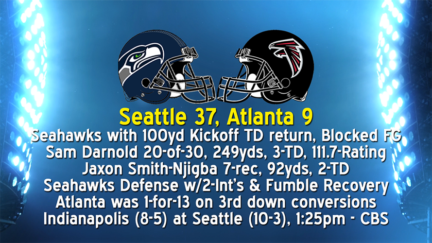 Seattle corners help Seahawks to Atlanta win | Sports | ncwlife.com