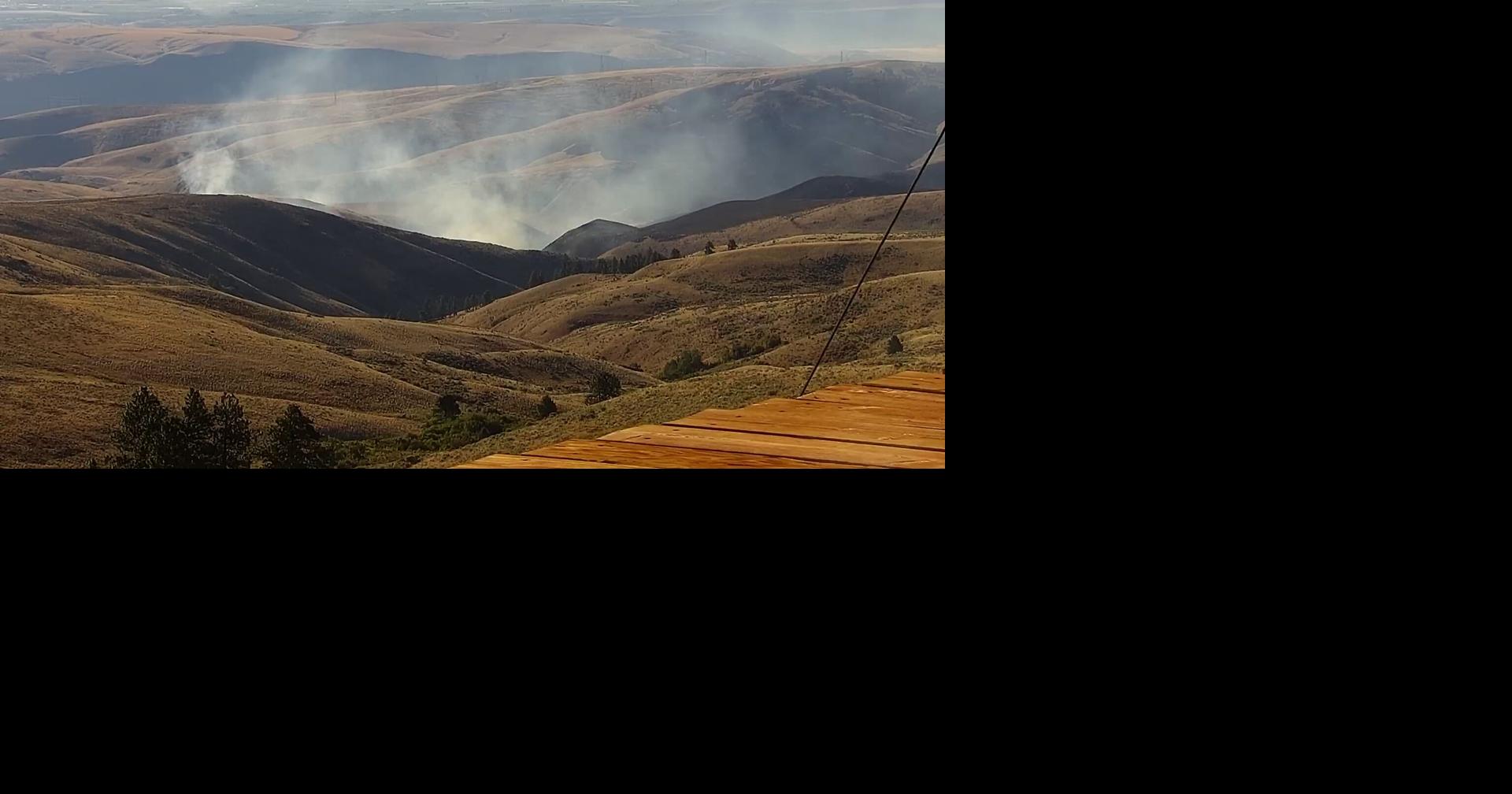 Colockum Fire tops 1,000 acres overnight | Wenatchee Valley & NCW ...