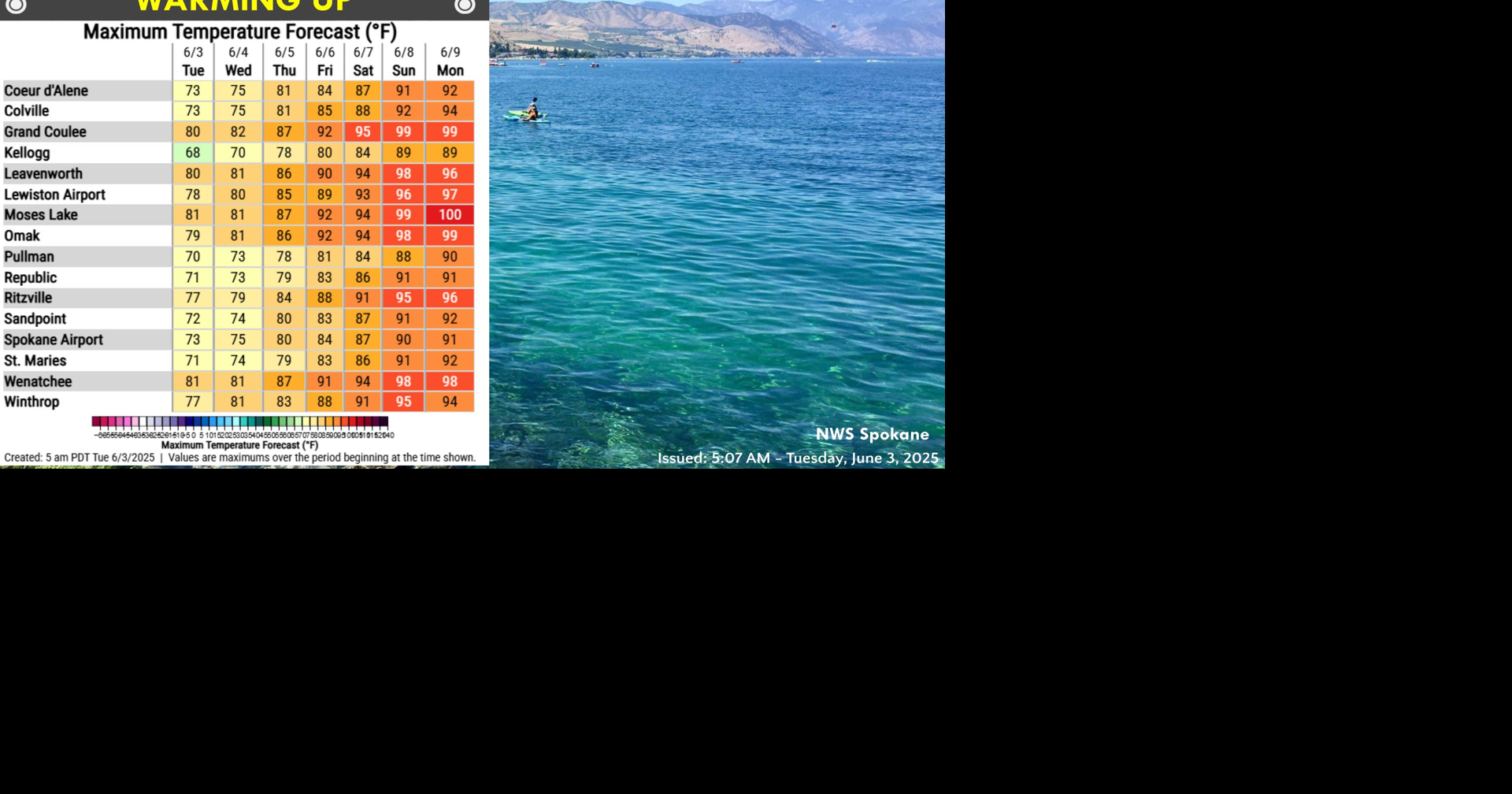 Unseasonably Hot Weather Ahead | Weather | ncwlife.com