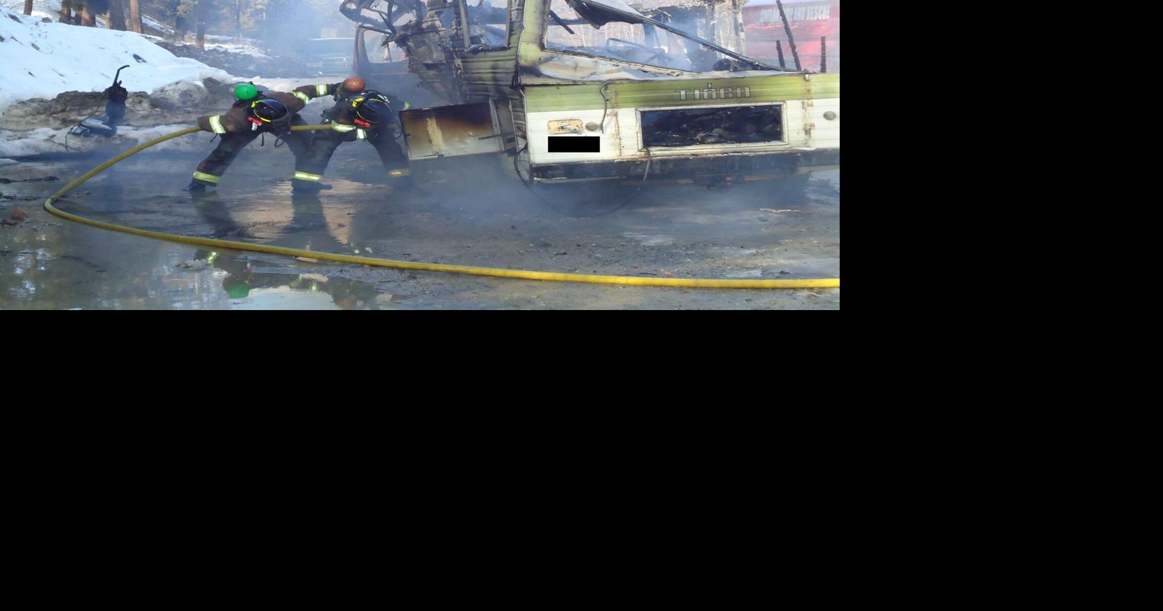 Motor home catches fire along Lakeshore Drive in Chelan | News ...