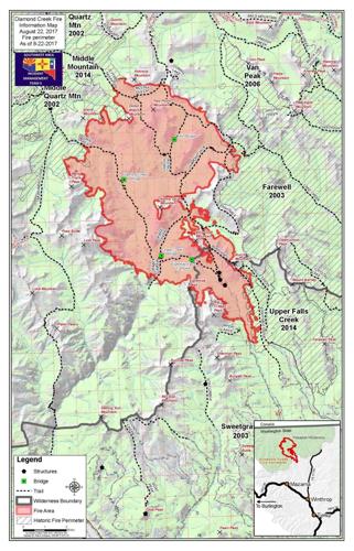 Diamond Creek Fire near Mazama over 50 percent contained | News ...